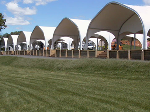 Showtime Horse Stall Rentals, Tent Rentals, Temporary Stabling